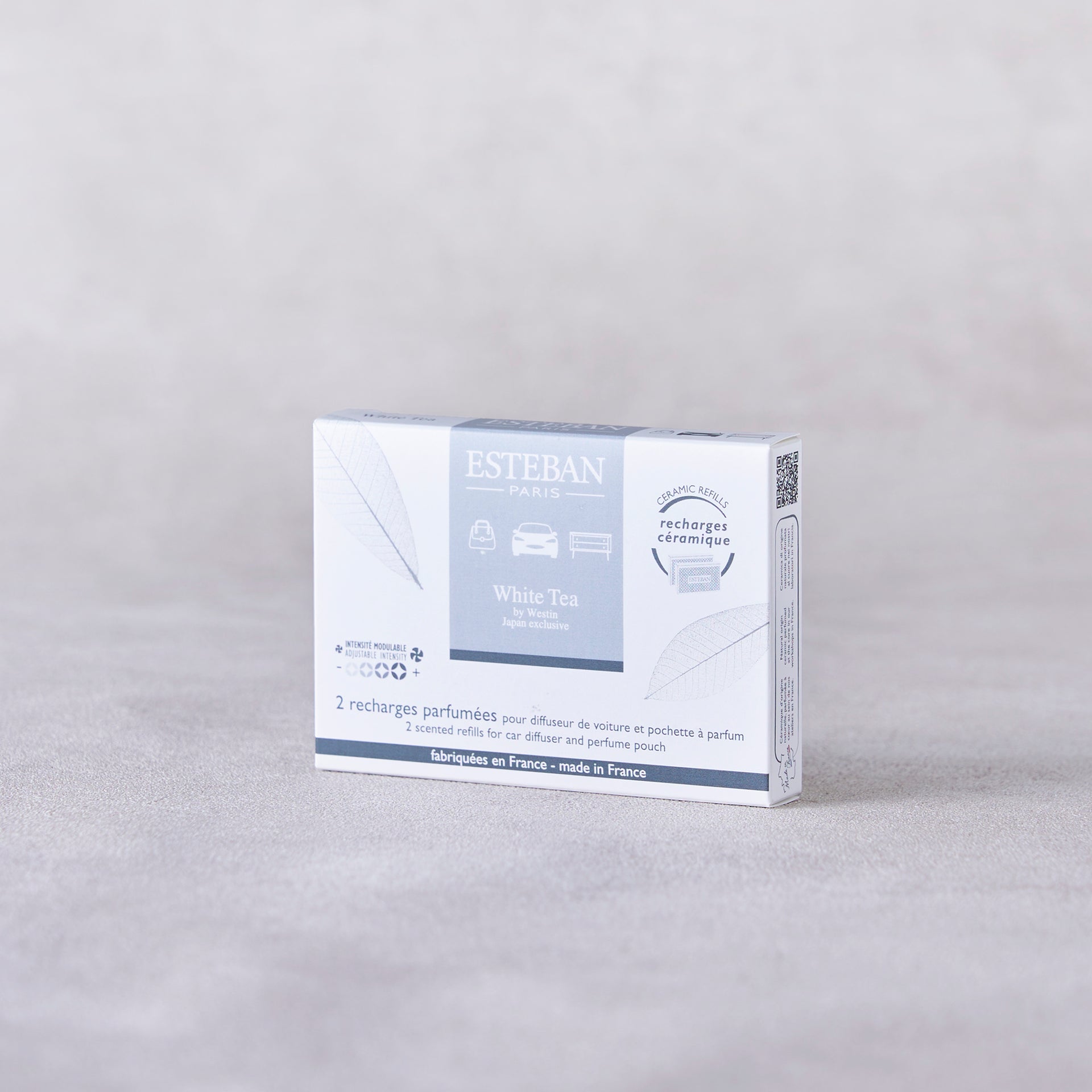 White Tea by Westin CARフレグランスリフィル 2個入 – ESTEBAN